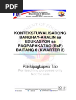 Grade 6 ESP Module 1 Final | PDF