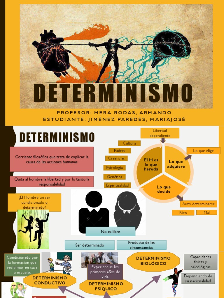 DETERMINISMO | PDF | Determinismo | Comportamiento