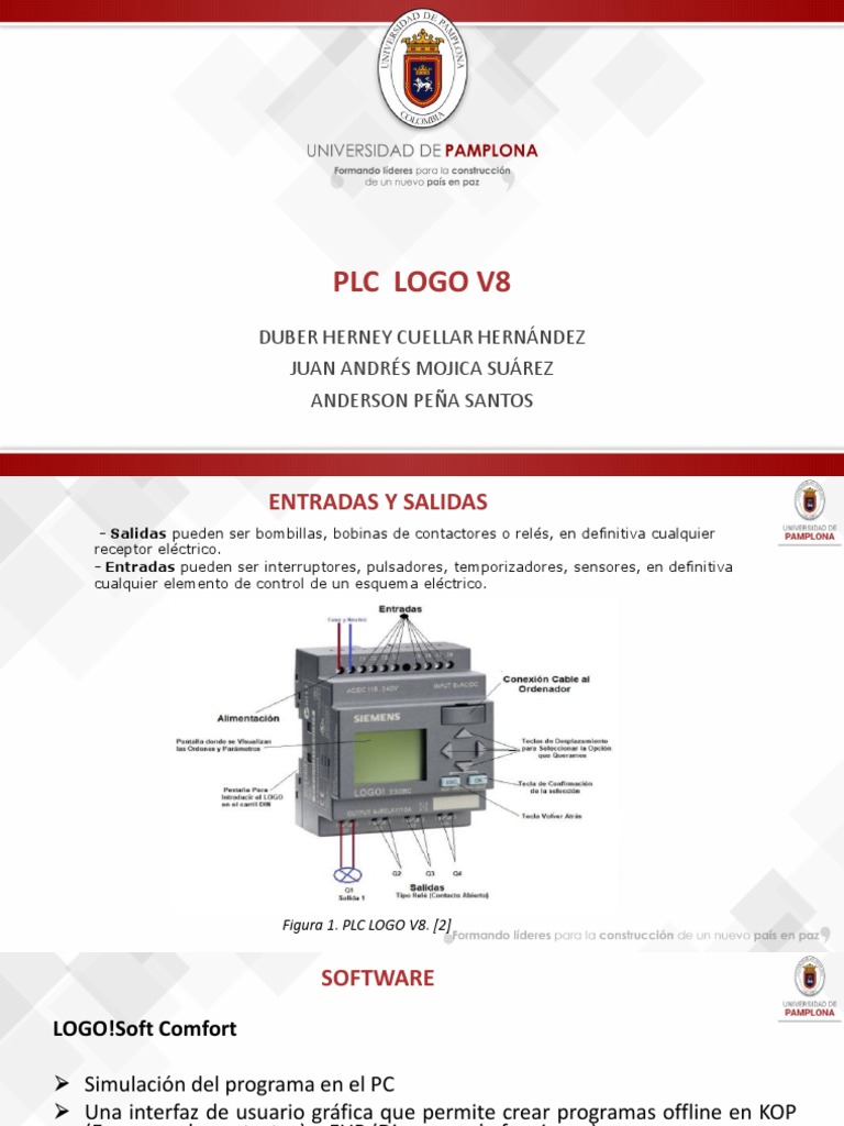 Introducción a PLC LOGO V8 y Soft Comfort | PDF | Controlador lógico ...