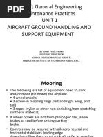 Aircraft Tie Down Procedures R1 | PDF | Knot | Helicopter
