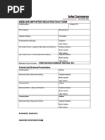 Cdec Registration Form | PDF | Fee | Customs