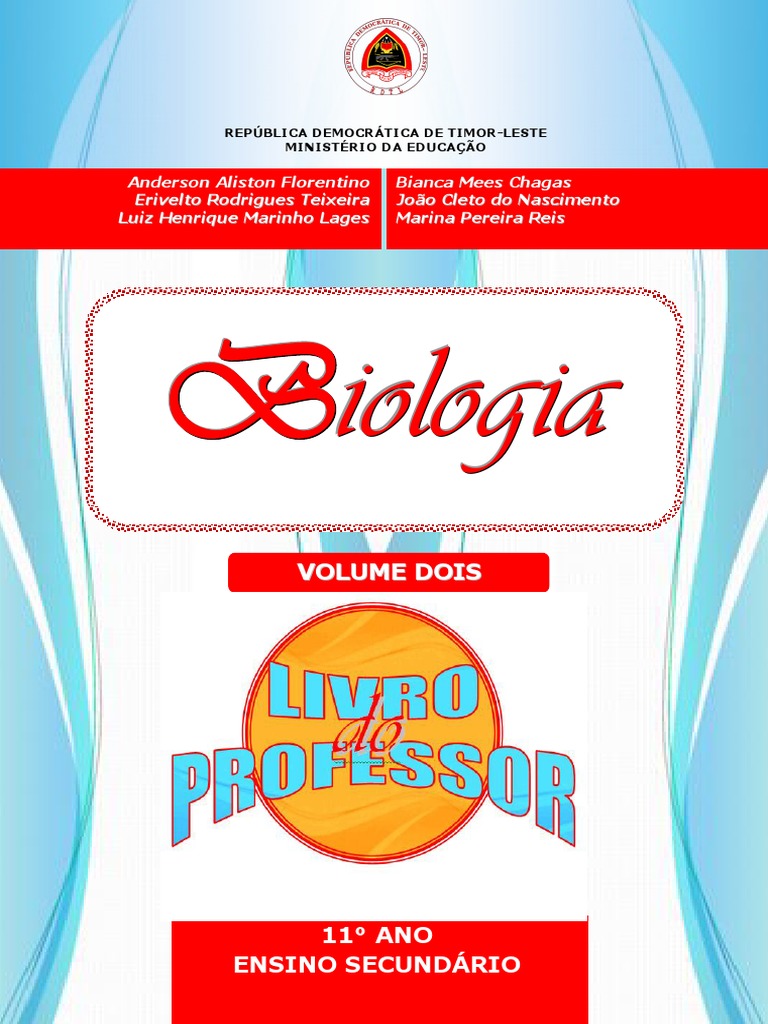 Livro Do Professor Biologia PDF | PDF | Lição | Pedagogia