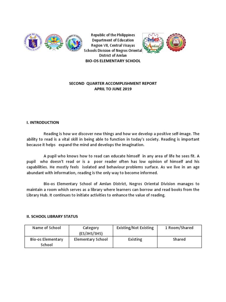 Library Hub Report | PDF | Libraries | School Library