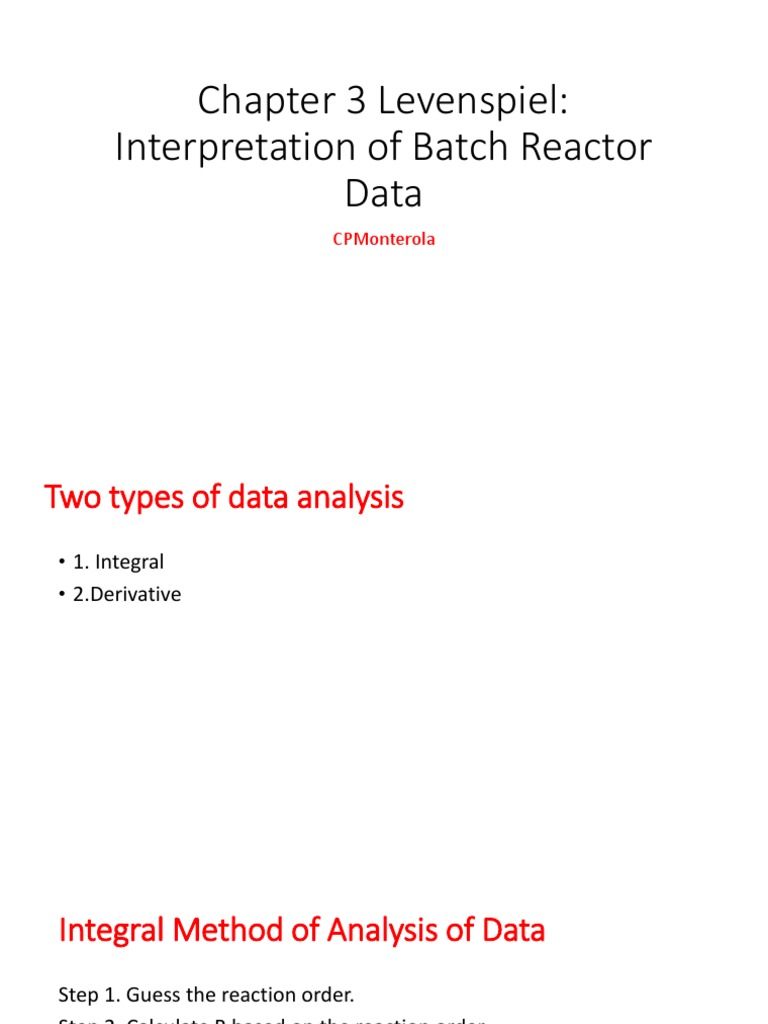 Chapter 3 Levenspiel | PDF | Chemical Reactions | Chemical Engineering