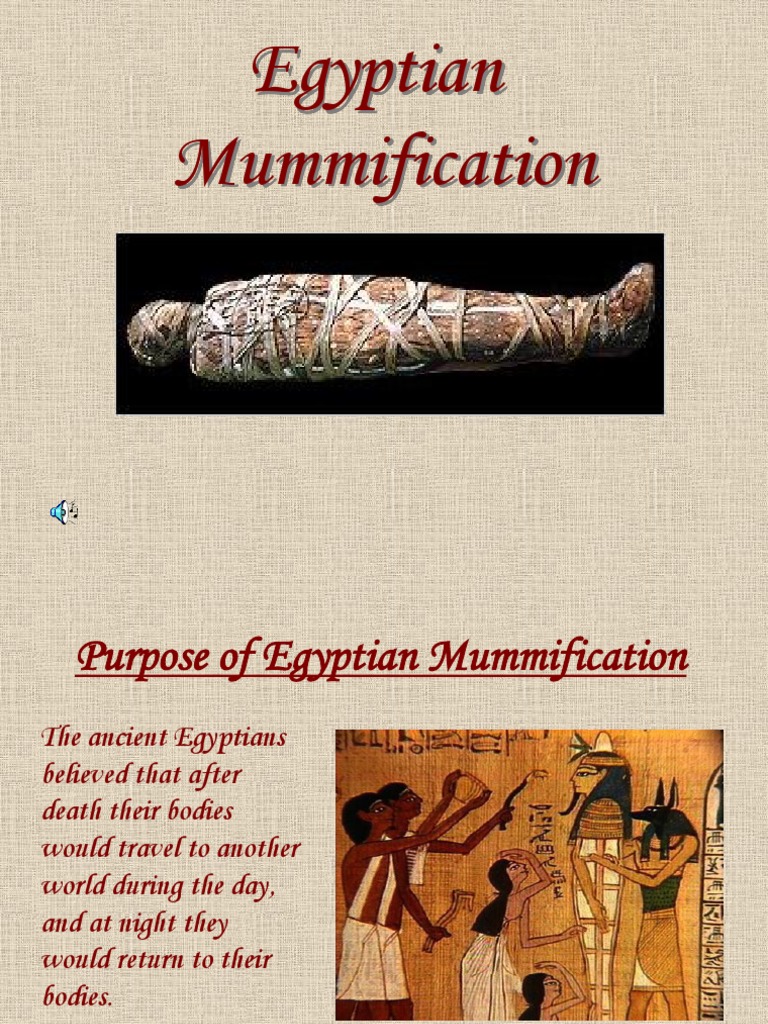 Mummification Process | PDF | Mummy | Ancient Egyptian Religion