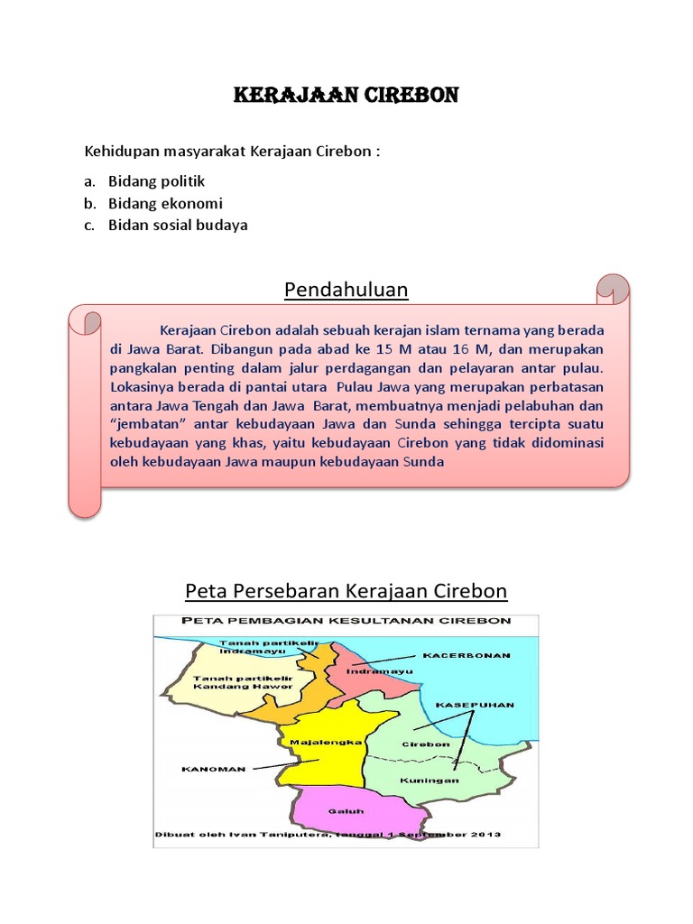 Kerajaan Cirebon | PDF