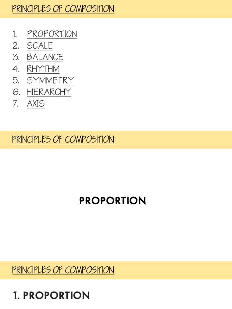 Principles of Composition PDF | Download Free PDF | Composition (Visual ...