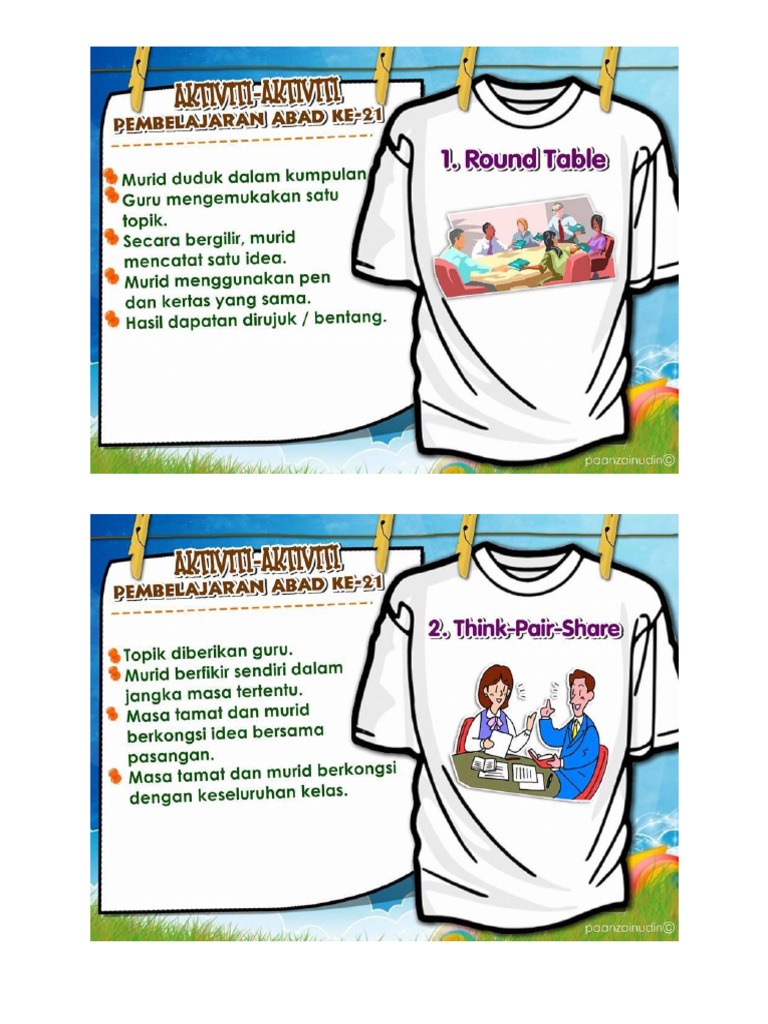 Contoh Aktiviti Pak21 | PDF