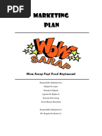 KFC Business Plan | PDF | Retail | Fast Food