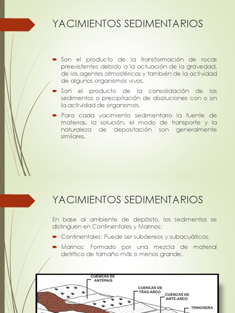 Yacimientos Sedimentarios de Fosfatos | PDF | Roca (geología) | Fósforo