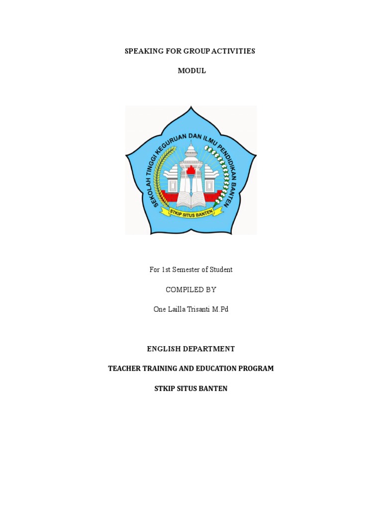Group Speaking Activities for Students | PDF | Teachers | Question