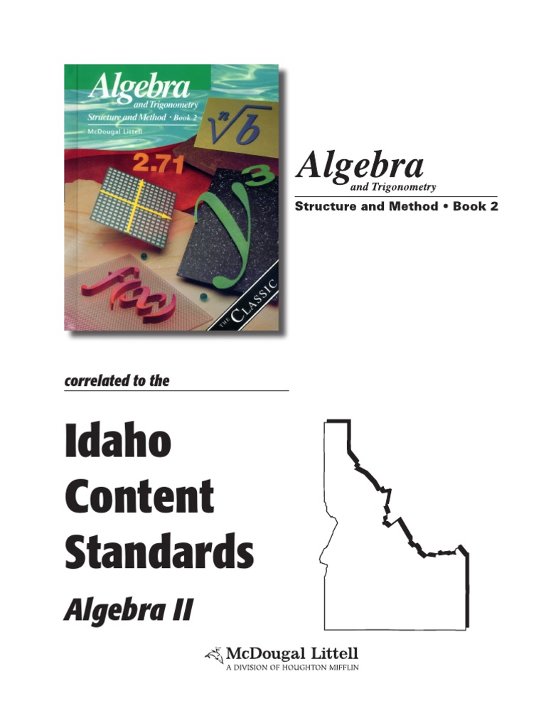 ID207 StructMethd Bk2 Alg2 | PDF | Geometry | Algebra