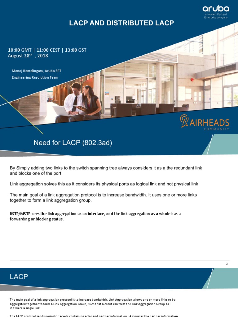 LACP and DT | PDF | Network Switch | Internet Standards