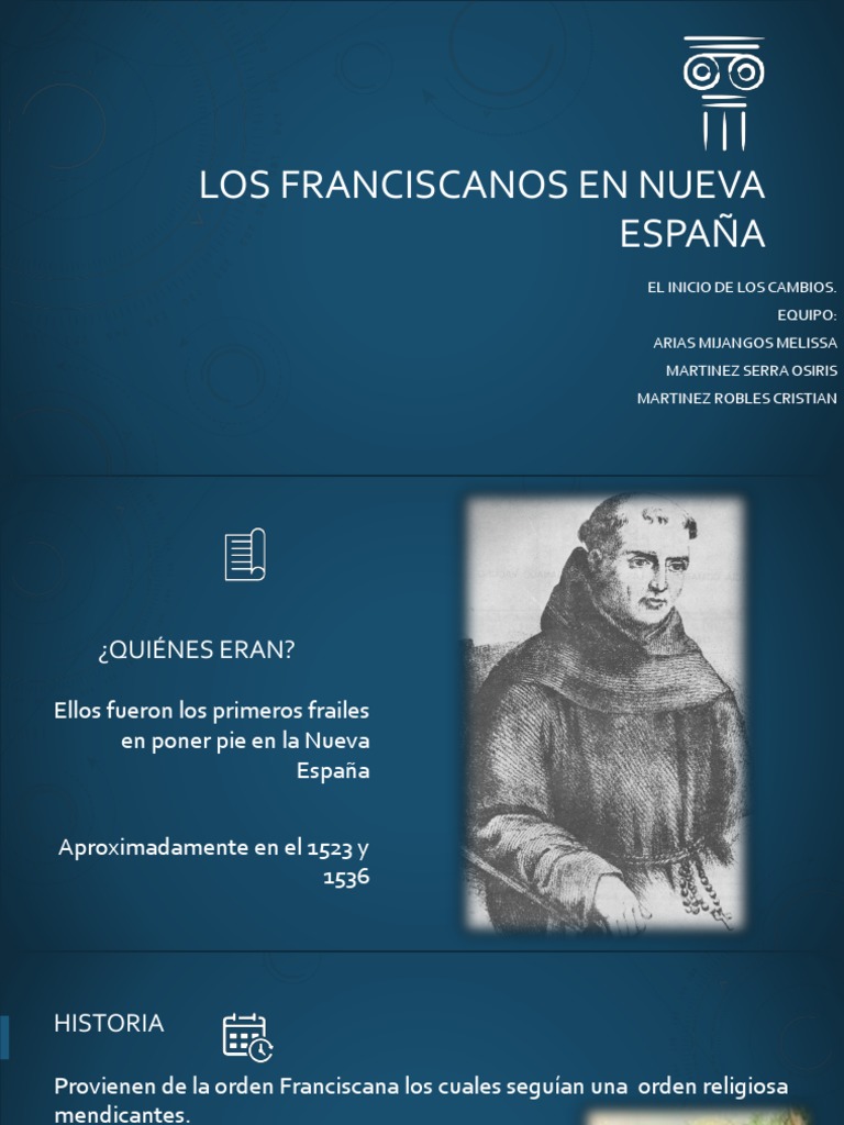 Los Franciscanos en Nueva España | PDF | Nueva españa | Francisco de Asís