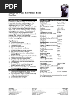 3M Electrical Tape Specifications Chart | PDF | Polyvinyl Chloride ...