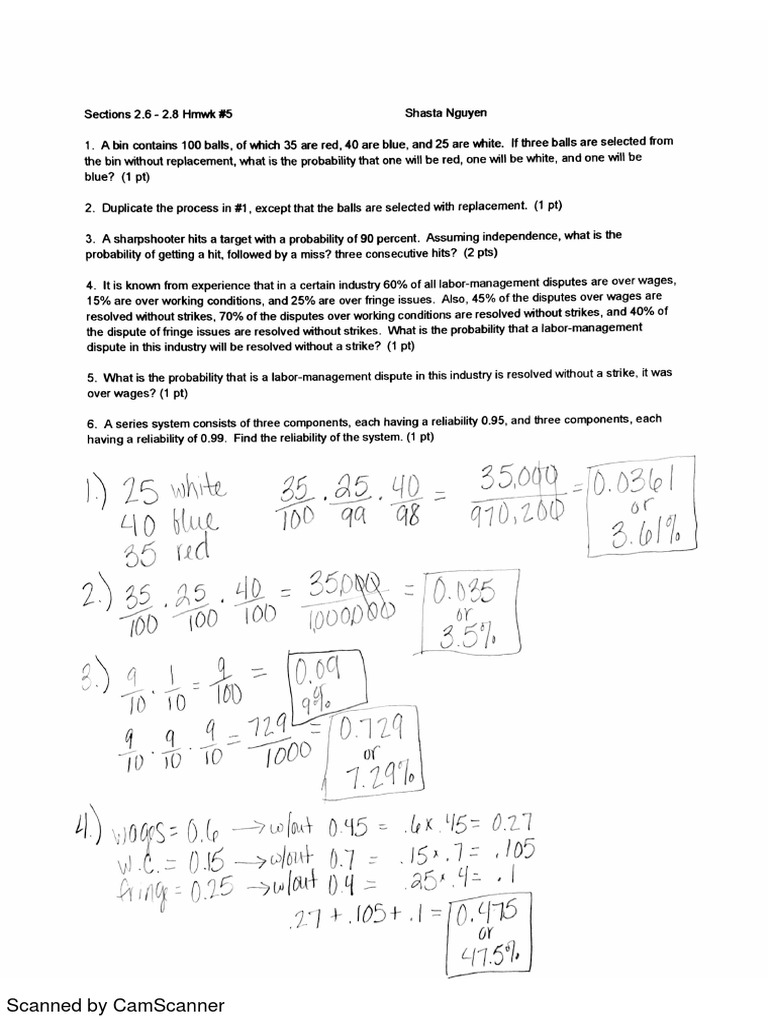 Unit 1 HMWK 5 | PDF