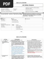 JHA - Clearing, Grubbing, Excavation, Backfilling and Compaction | PDF ...