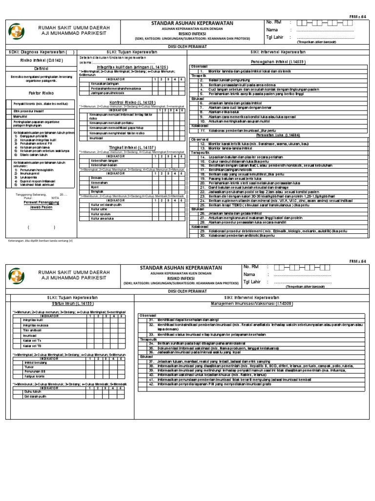 Risiko Infeksi | PDF
