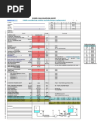 Pump Sizing Calculation Spreadsheet | PDF | Reynolds Number | Pump