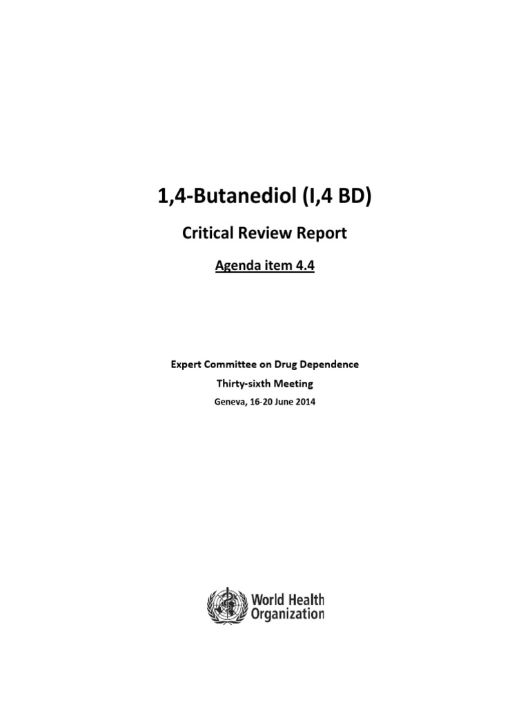 1,4 Butanodiol | PDF | Chemistry