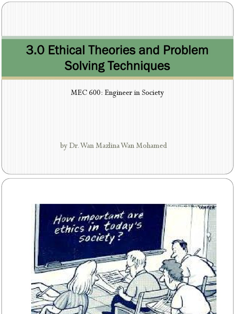 Ethical Theories in Engineering Practice | PDF | Virtue Ethics ...