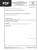 DIN EN 10111 (EN) - Jun 08 | PDF | Steel | Rolling (Metalworking)