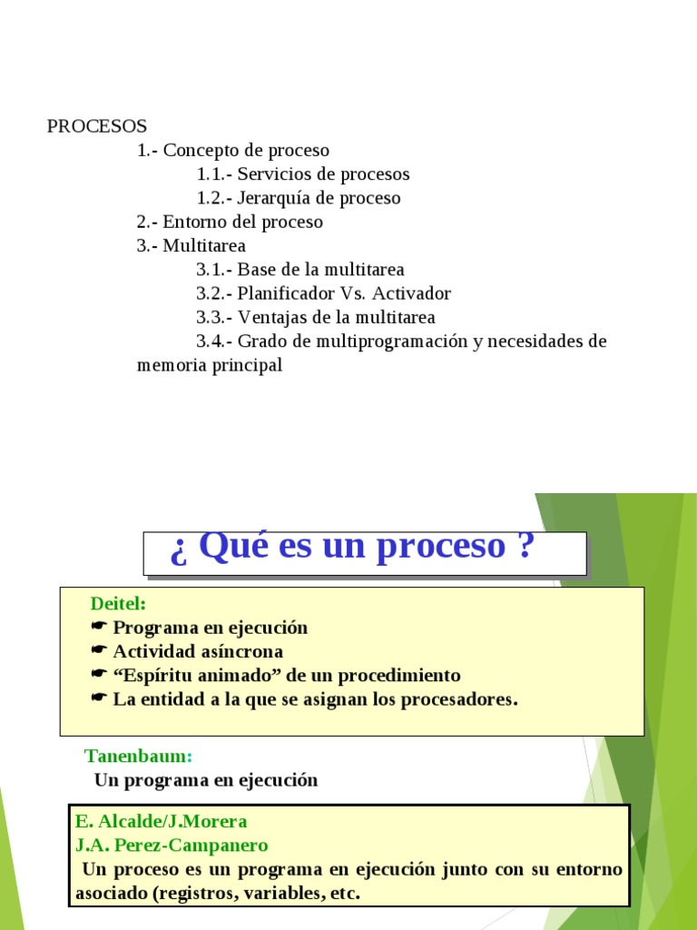 Grado de Multiprogramación | PDF | Proceso (Computación) | Sistema operativo