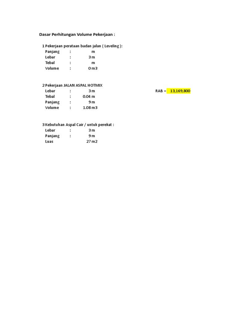 4.RAB Aspal HotmiksR20 . | PDF
