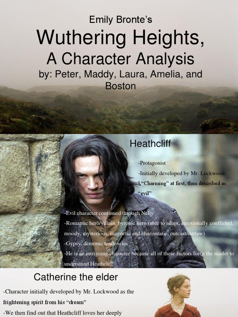 Wuthering Heights A Character Analysis PDF | PDF | Heathcliff ...