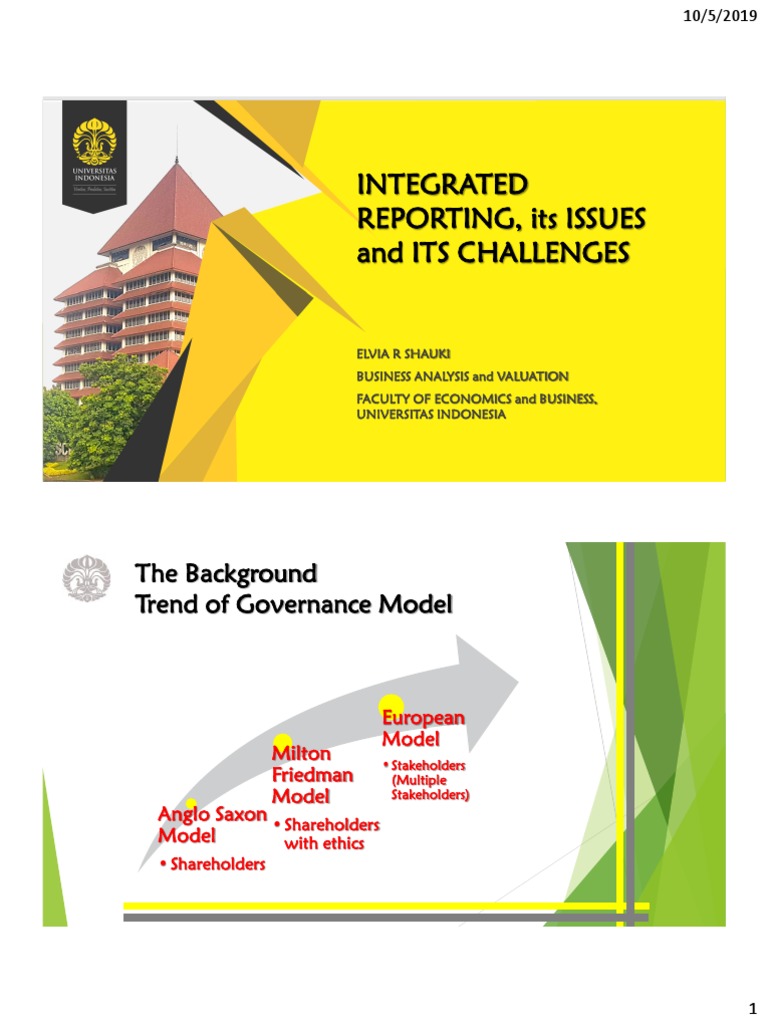 Integrated Reporting | PDF | Business | Economies