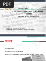 Basic Occupational Safety & Health (BOSH) Training Manual | PDF ...