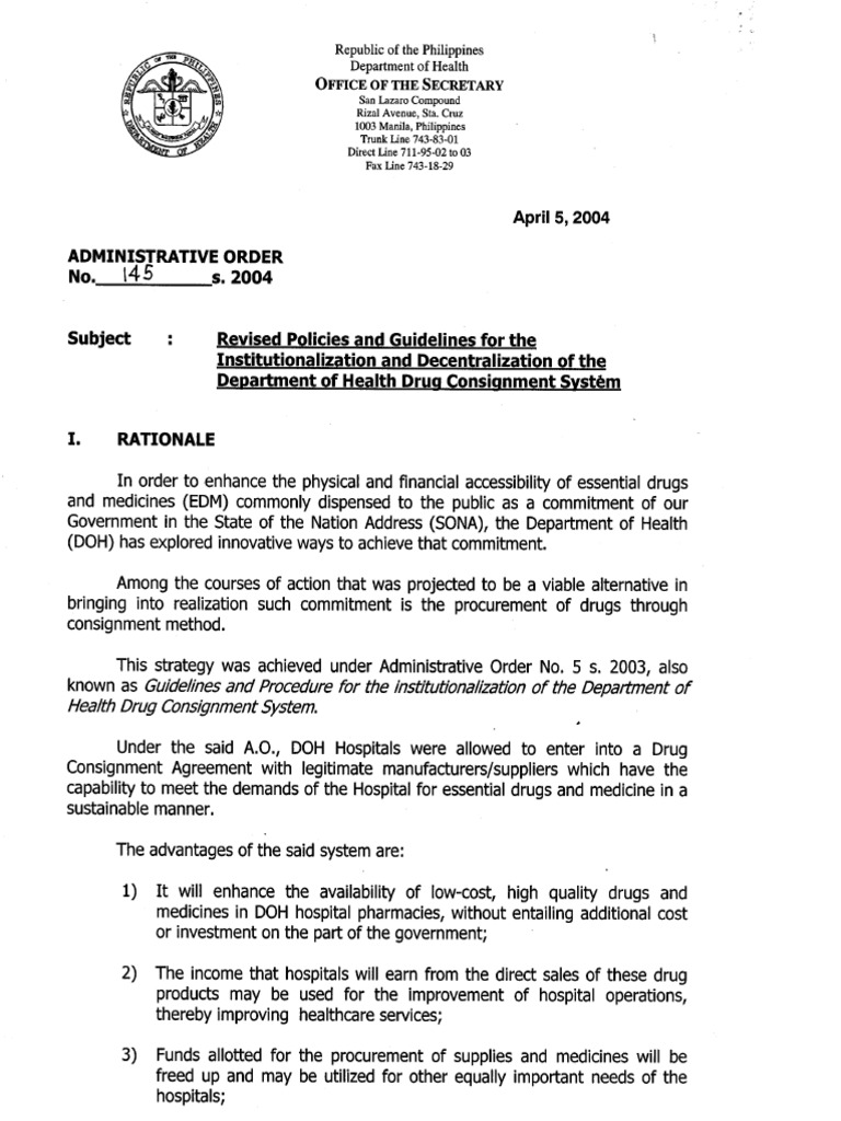 DOH | PDF