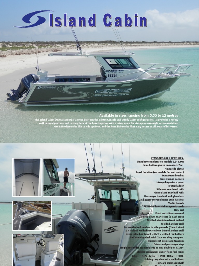 2018 Genesis Island Cabin | PDF