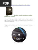 Windows Vista Product Key Serial Key Free (100% Working) | PDF