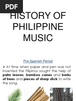 Filipino Music Genres Overview | PDF | Performing Arts | Entertainment