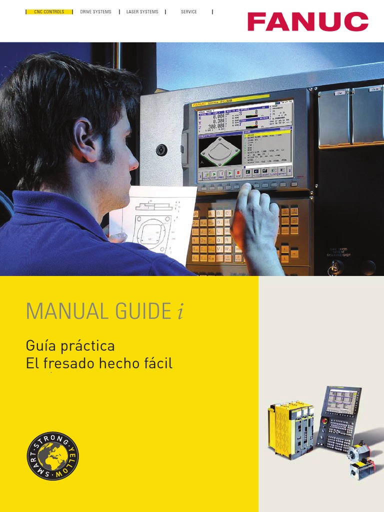 Fanuc - Manual Guide I - El Fresado Hecho Facil | PDF | Perforar | Control numerico