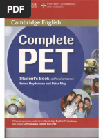 Complete PET Workbook With Answers | PDF