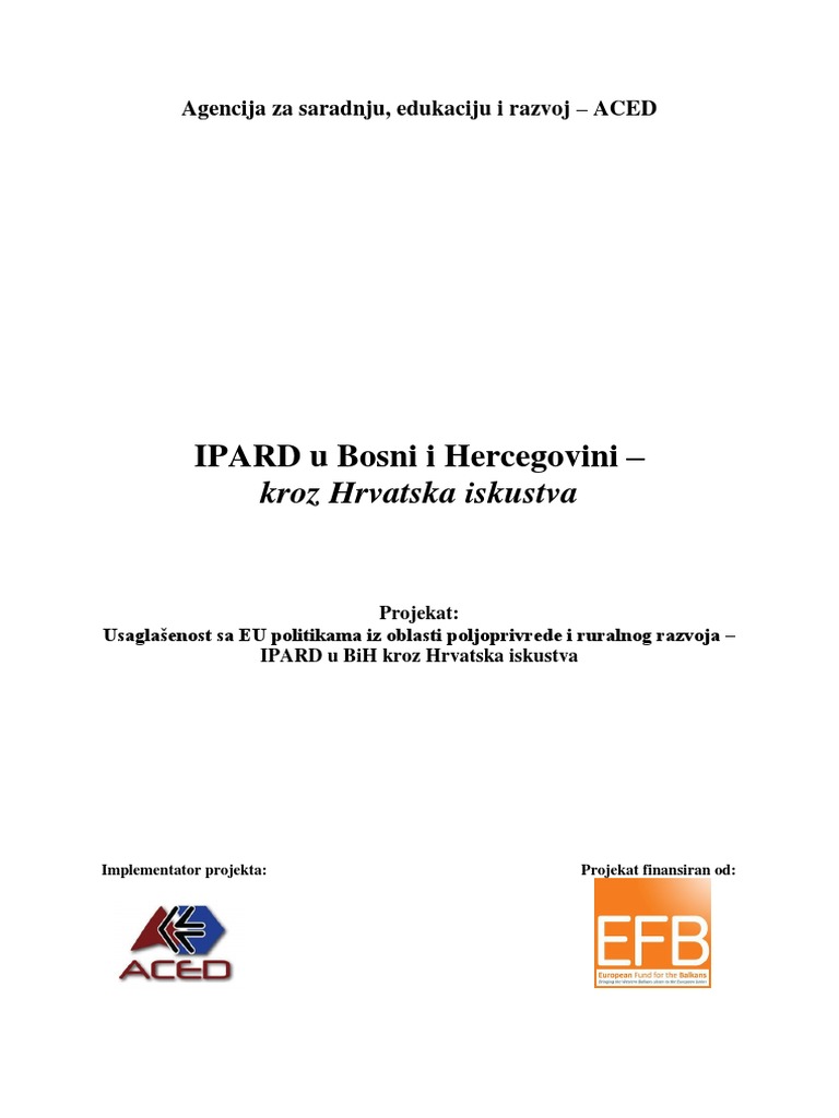 IPARD | PDF