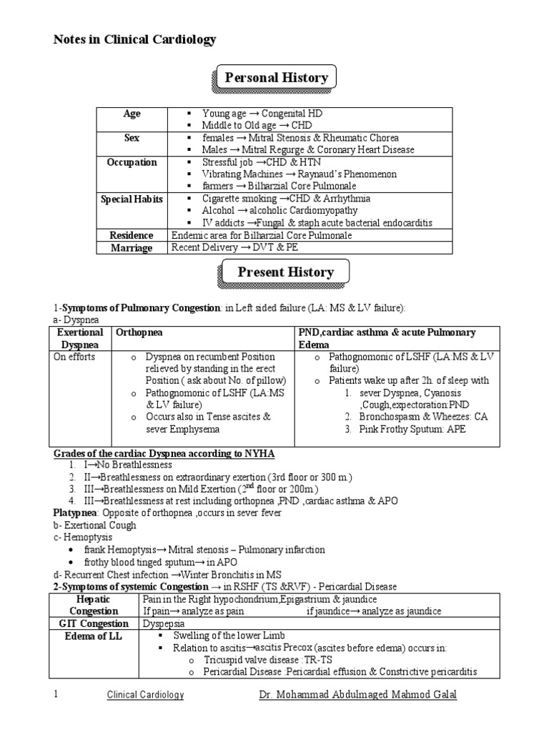 Cardiology Notes | PDF | Heart Valve | Pulse