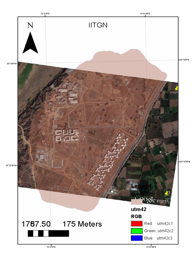 Iitgn Map | PDF