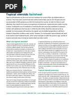 Topical Steroid Potency Classification | PDF | Topical Medication ...