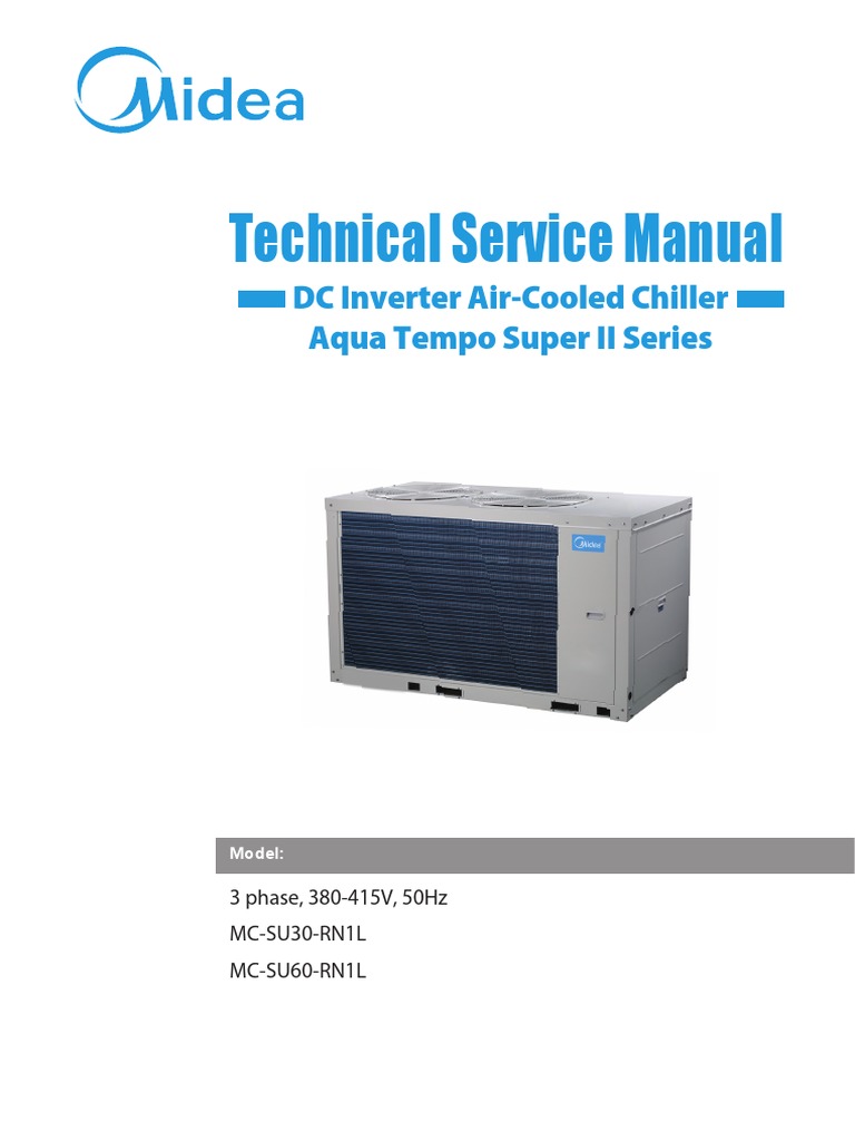MC Midea Rashladnik Vode Katalog | PDF | Electric Motor | Air Conditioning