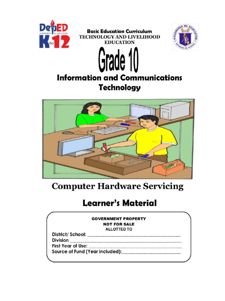 K 12 Module in Tle Ict Grade 10 All Gradings | PDF