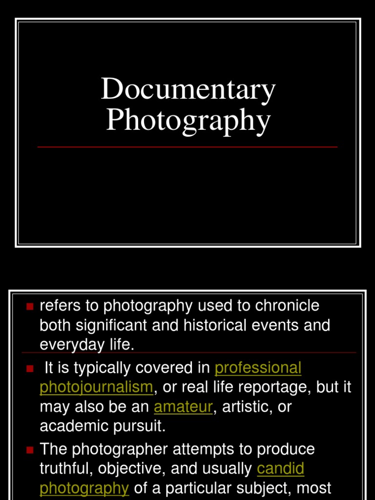 Photojournalism | PDF