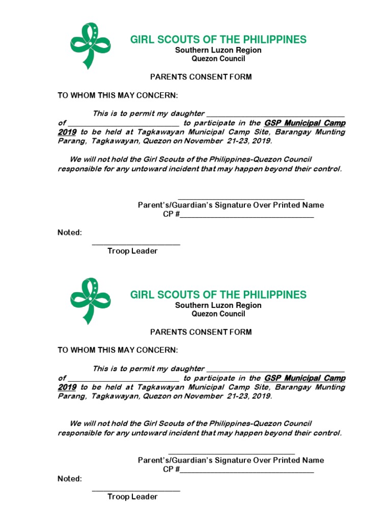 Girl Scouts of The Philippines: Quezon Council | PDF