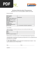 Daad Helmut-Schmidt-Programme Application Form | PDF
