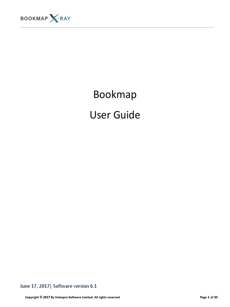 Bookmap User Guide 6.1 | PDF | Screenshot | Icon (Computing)