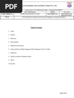 Method Statement For Structural Fabrication & Erection | PDF ...