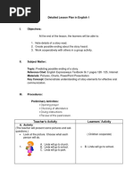 ENGLISH 2 (SEMI DETAILED LESSON PLAN) Final | PDF | Lesson Plan | Teachers
