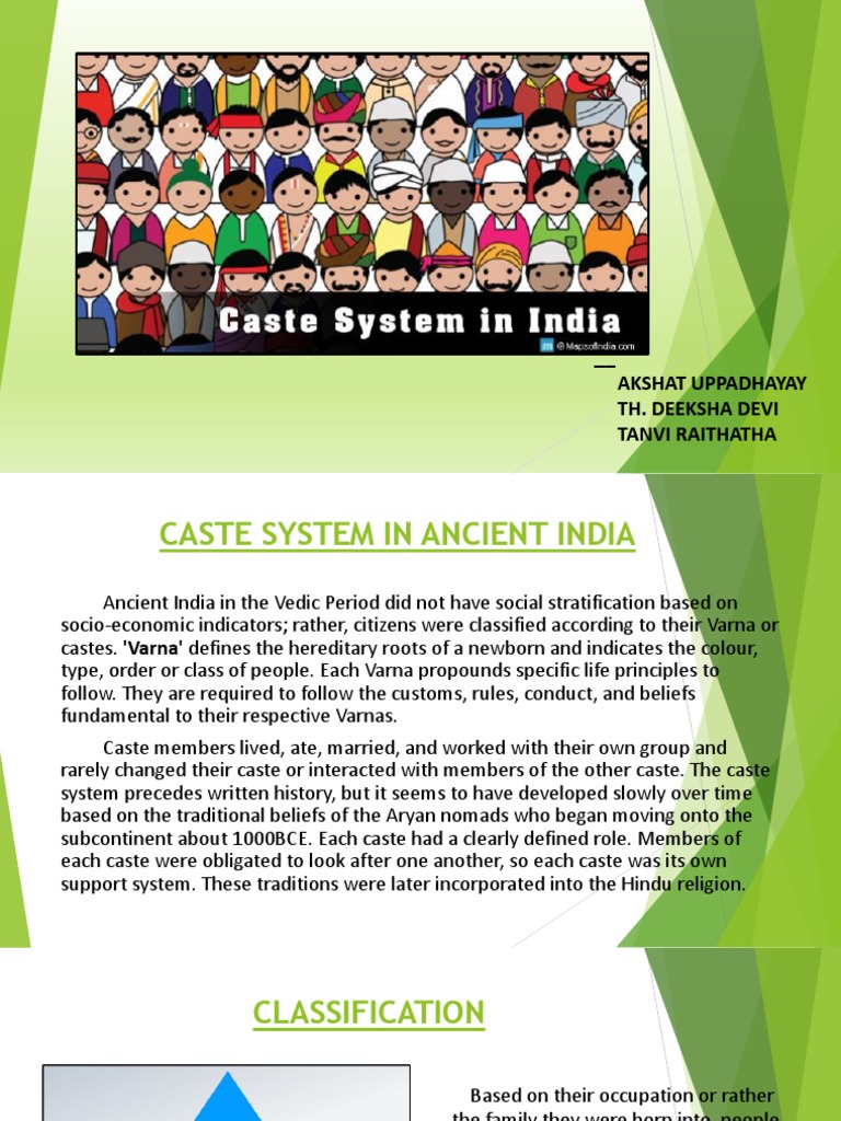 Ancient India's Caste System | PDF | Caste | Dalit